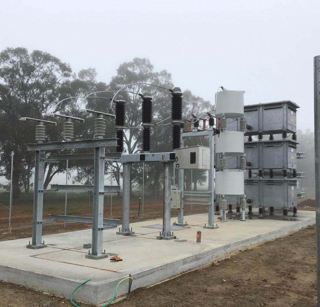 Corowa solar farm substation - Yurika